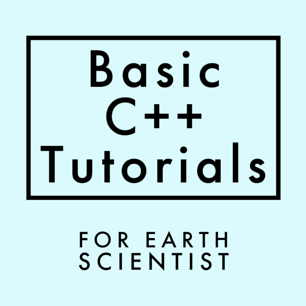 Basic C++ for Earth Scientist – Geophysics.in